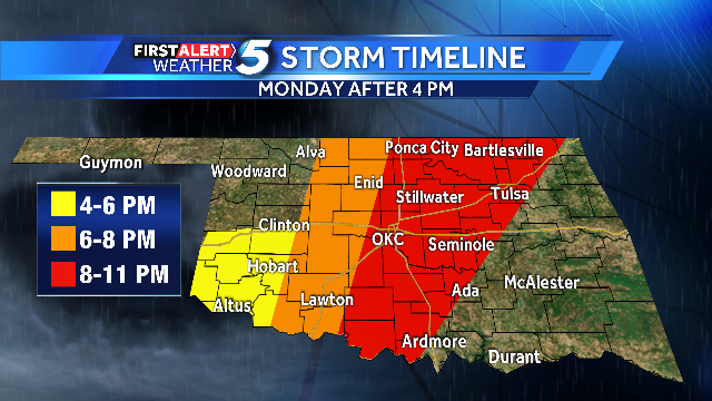 Updated severe weather risk Monday includes tornado threat