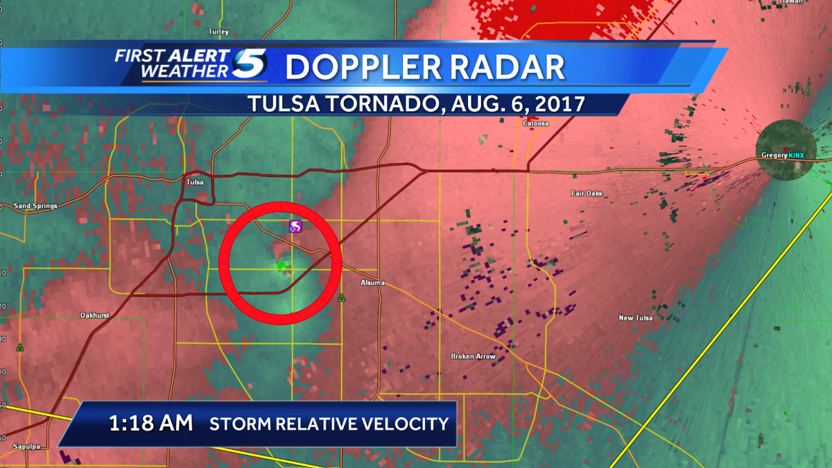 Rare tornado hits Tulsa Oklahoma Rare tornado hits Tulsa Oklahoma