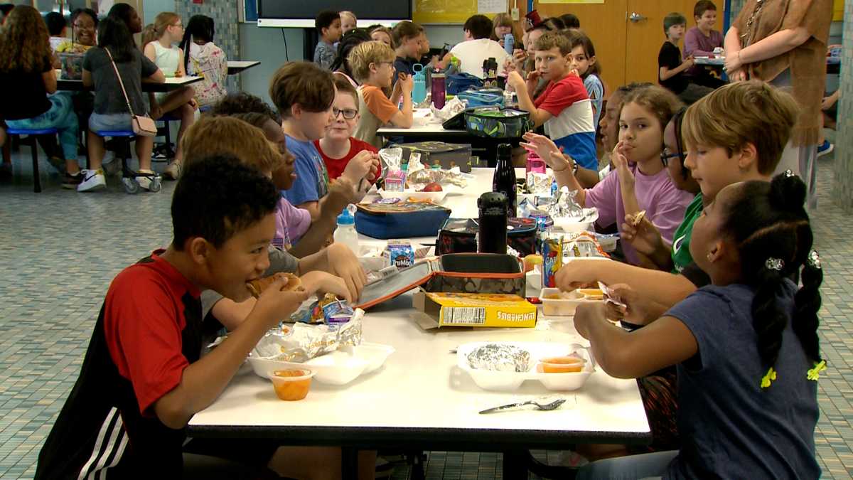 Free breakfast and lunch at school available to all JCPS students Free breakfast and lunch at school available to all JCPS students