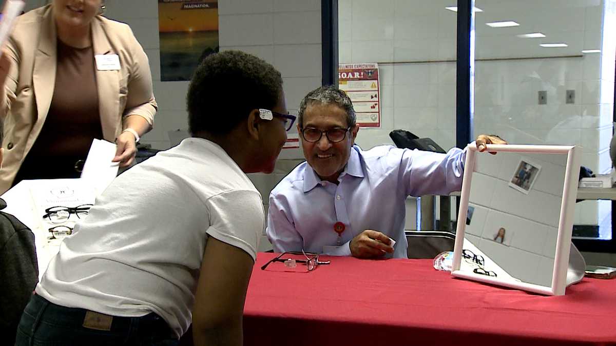 A new partnership is helping JCPS students see clearly