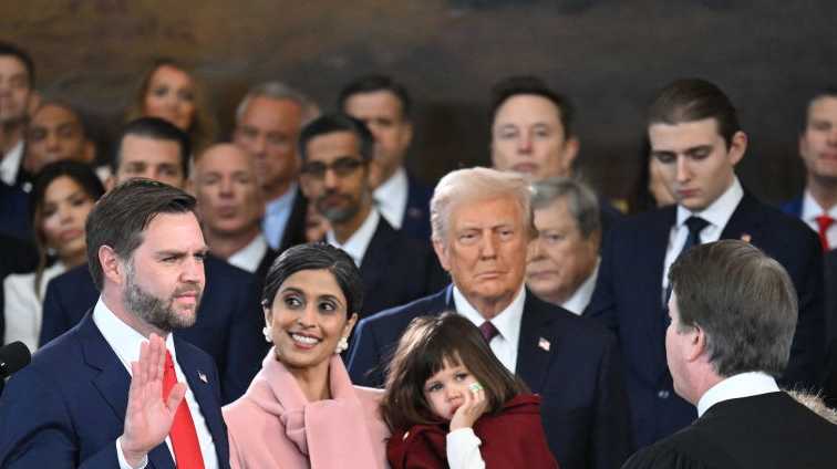 JD Vance uses his Kentucky family's Bible for swearing-in ceremony