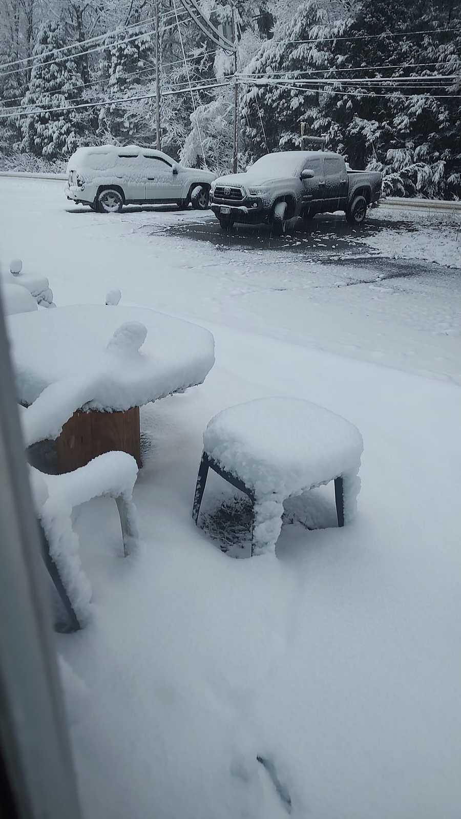 Maine a winter wonderland with first widespread snow of season