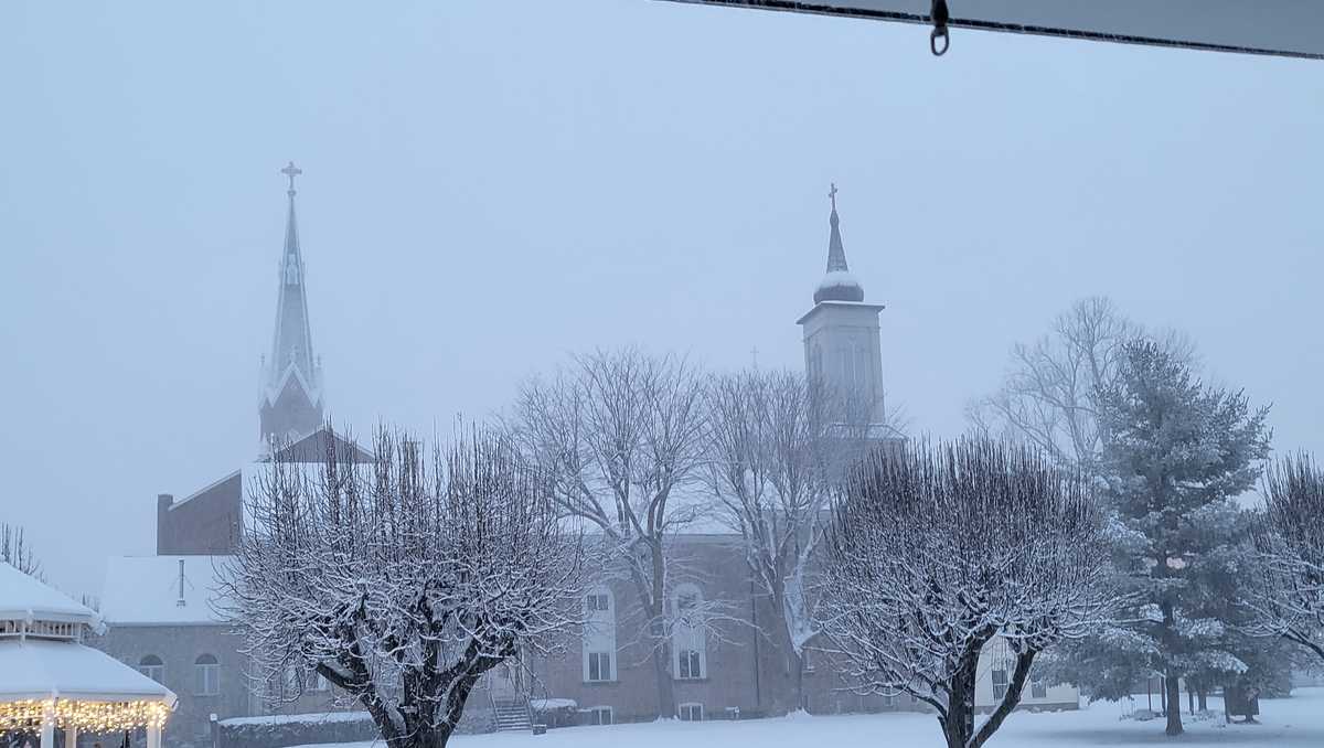 PHOTOS: Here's what snow looked like across Greater Cincinnati Friday