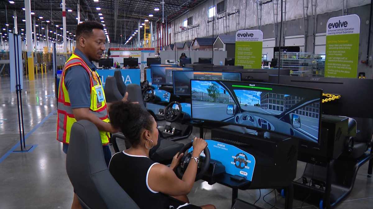 Firsthand look at how Amazon trains its drivers for Prime Day