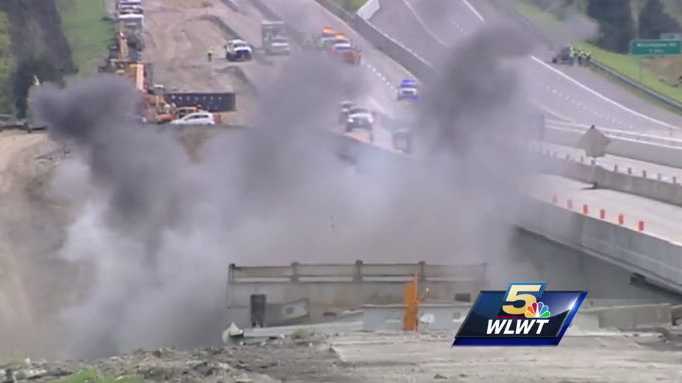 Interstate 71 to close again Sunday for Jeremiah Morrow Bridge demolition
