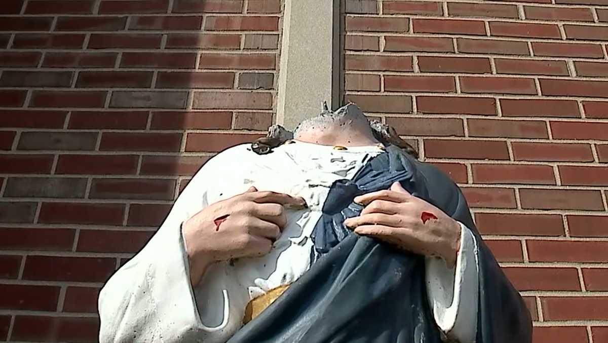 Jesus statue beheaded twice in two weeks