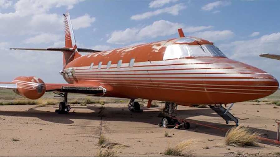 PHOTOS: Elvis Presley's private jet set for auction