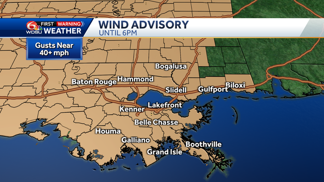 Wind advisory Thursday, changes for the weekend