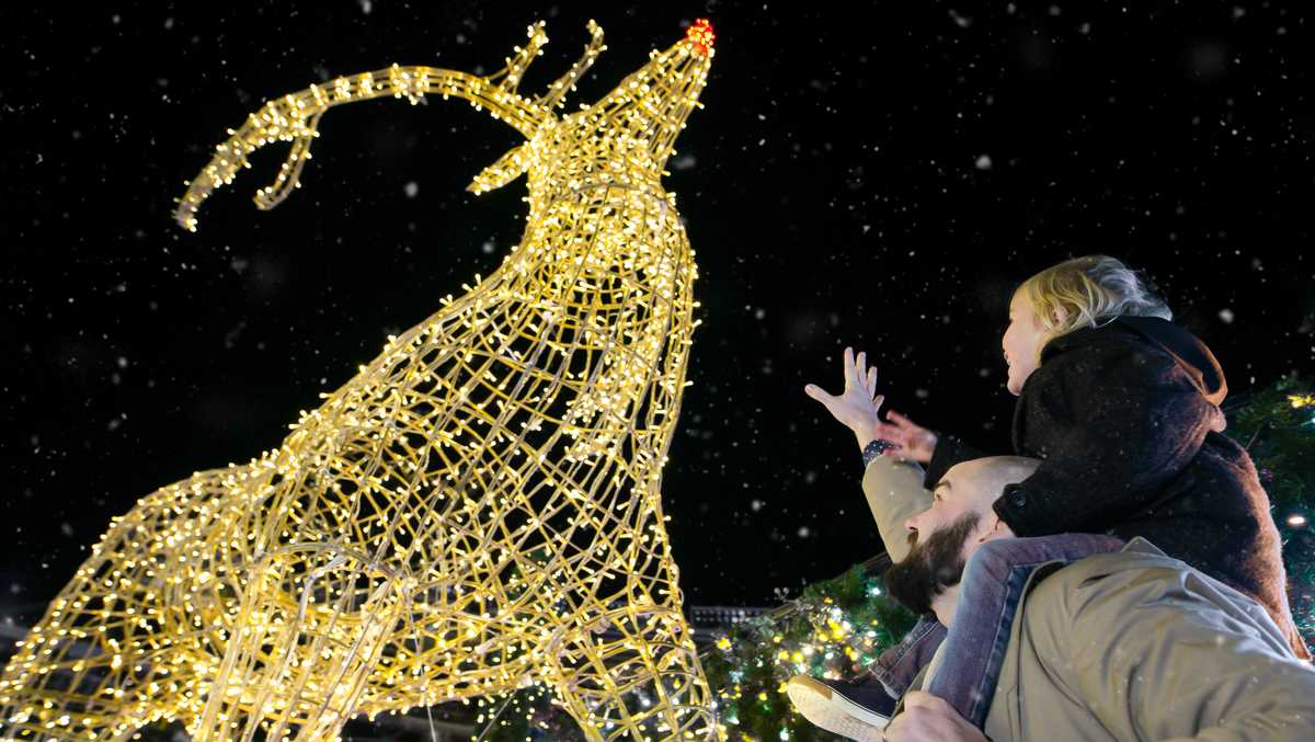 JINGLE! Kansas City, Kansas Christmas lights event Legends Field