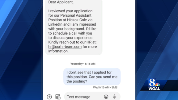 Warning signs of job scam