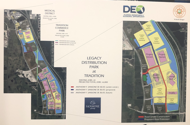 State awards $3.5 million grant to Port St. Lucie for Jobs Corridor Project