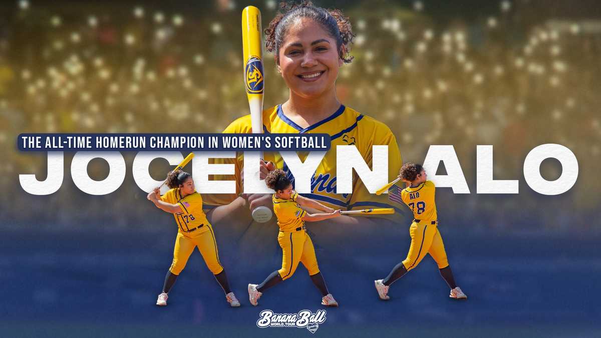 Savannah Bananas sign women's softball home run champion