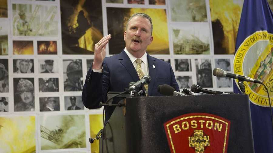 Boston Fire Department Commissioner Joe Finn retiring