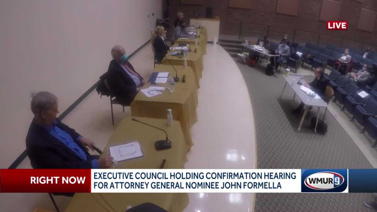 Councilors hold NH attorney general nomination hearing for John Formella Councilors hold NH attorney general nomination hearing for John Formella