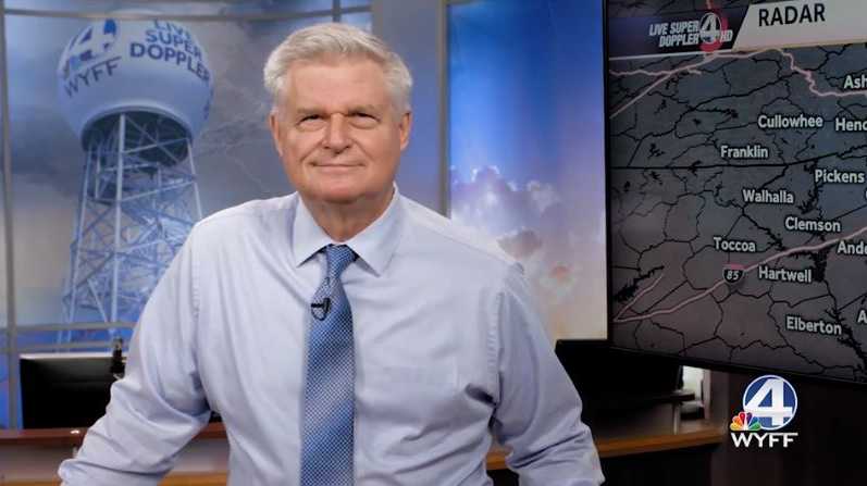 WYFF News 4 Chief Meteorologist John Cessarich announces retirement