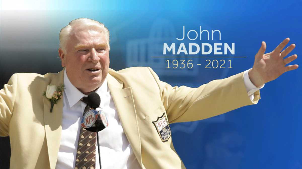 California memorial for John Madden in Oakland