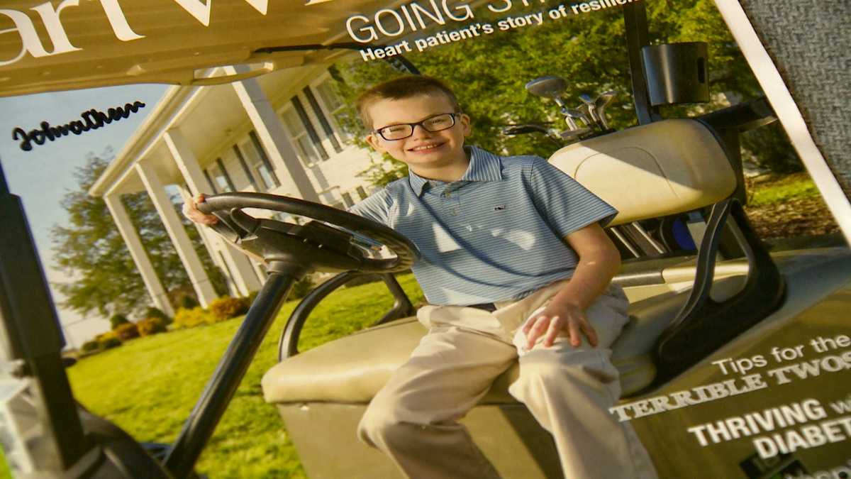 Boy born with half of a heart now lives normal life