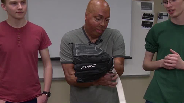 Modesto students craft prosthetic hand for wounded veteran