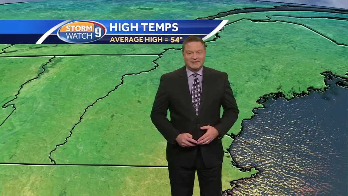 Watch: Showers, downpours possible Thursday