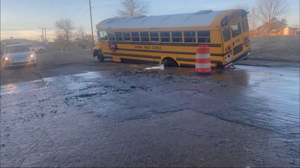 Jackson school bus mishap blamed on crumbling infrastructure