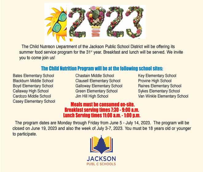 JPS enters 31st year of feeding students during summer break