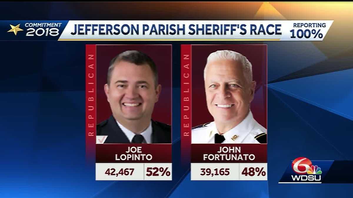 Joe Lopinto will continue leading Jefferson Parish Sheriff's Office