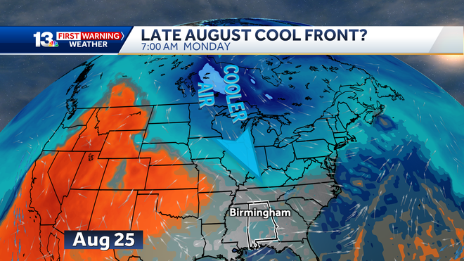 Alabama's weather forecast: Hot, humid, feels like 100s Sunday