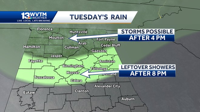 Less haze, more heat, scattered storms through midweek