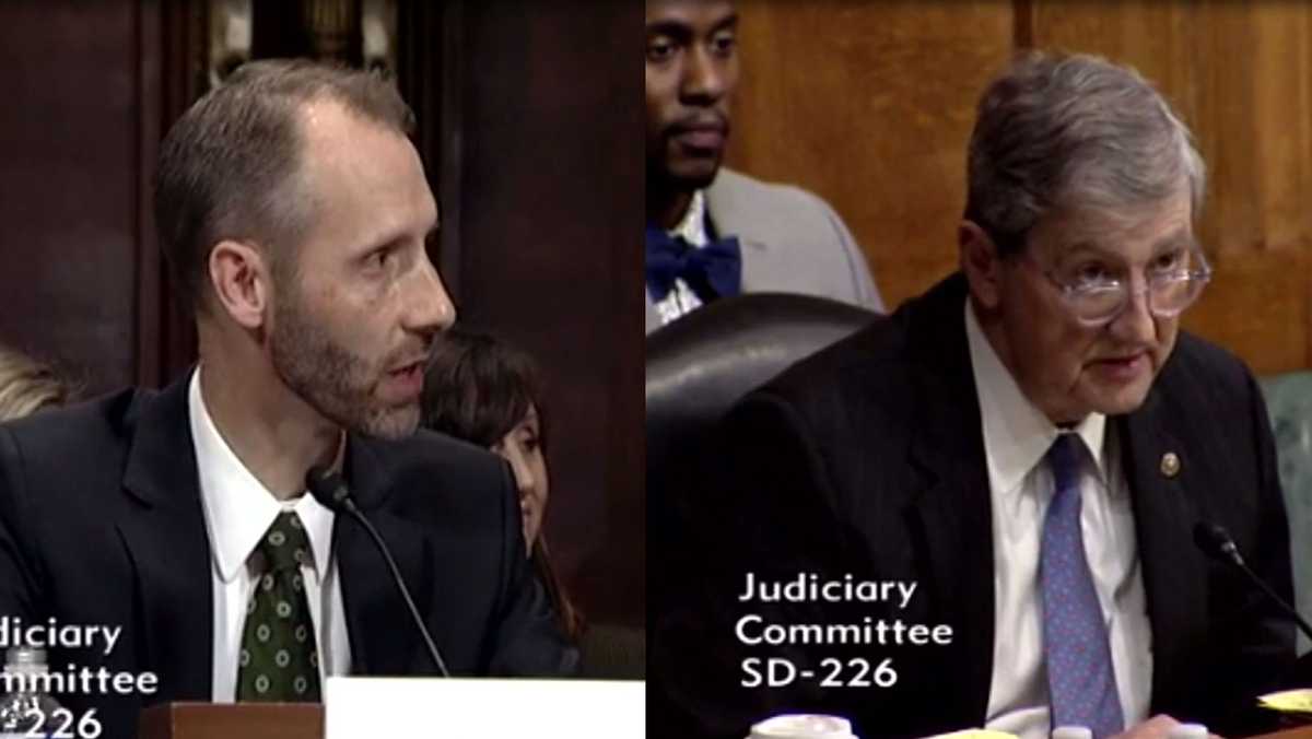 US Sen. John Kennedy grills federal judge nominee who struggles to ...