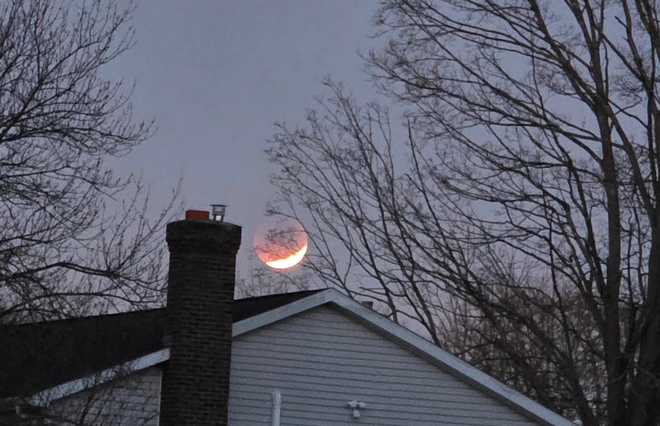 Did you see it? Rare 'selenelion' lunar eclipse seen over Mass.