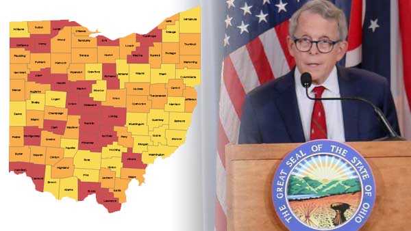 Coronavirus: 8 new Ohio counties go red; Butler County downgraded