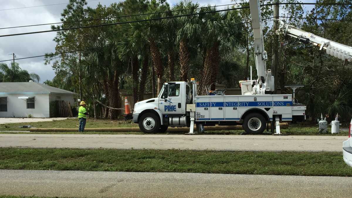 South Florida storm damage photos