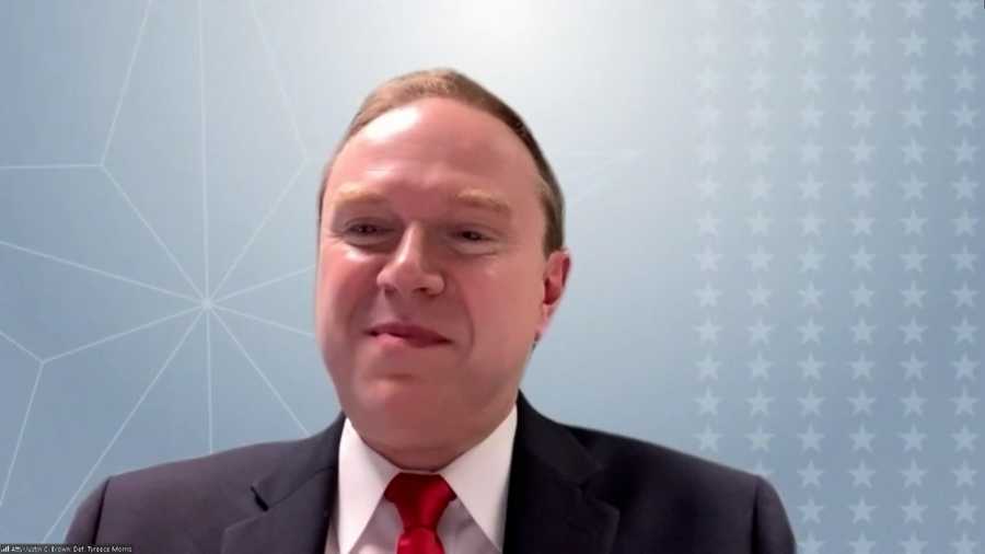 Justin Brown, candidate for district judge Dist. 30, Div. 6