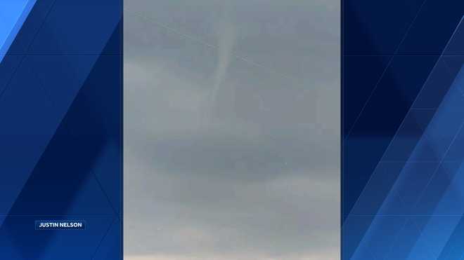 WATCH: Multiple funnels spotted from West Omaha to Iowa