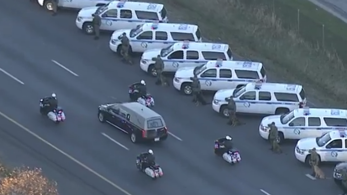 PHOTOS: Baltimore police Detective Sean Suiter's funeral