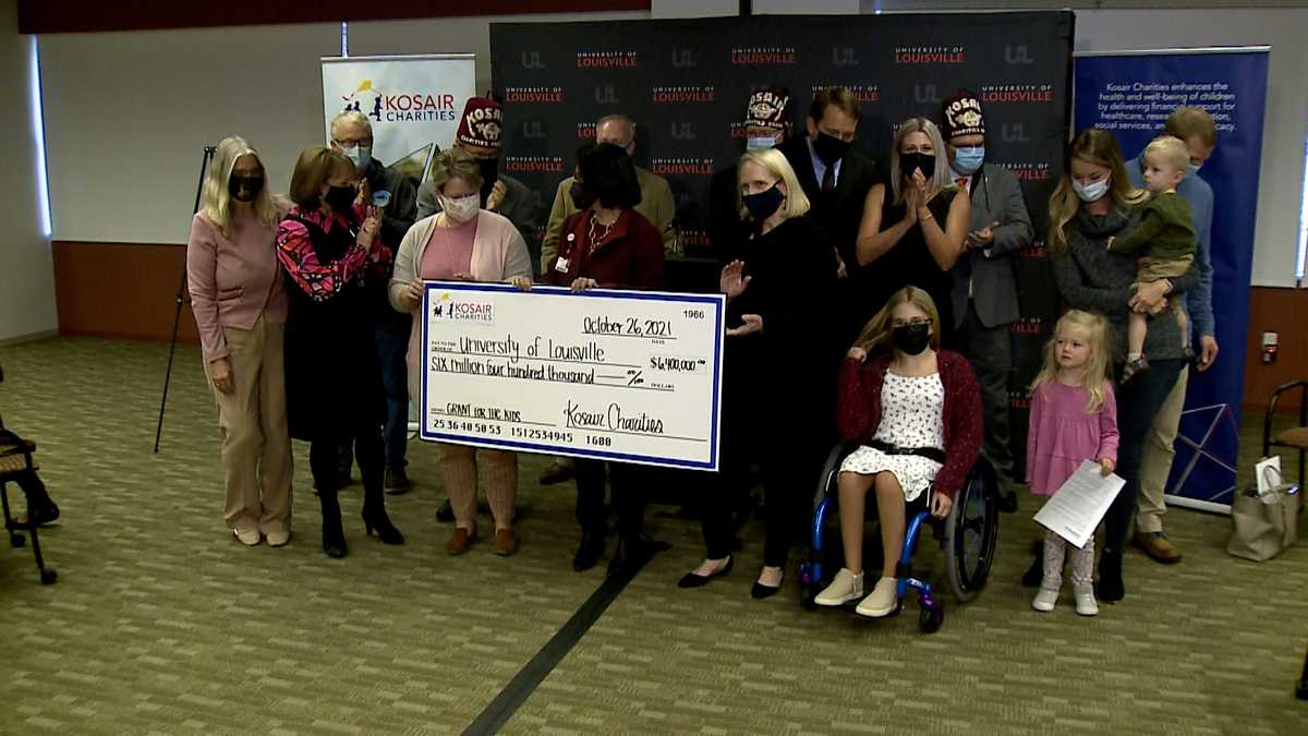 Kosair Charities gives $6.4 million gift for kids' health program