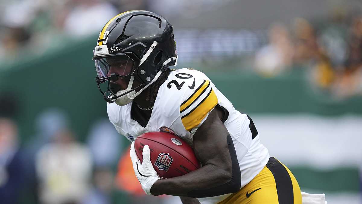 Steelers rookie Kaleb Johnson is off the kick-returning team