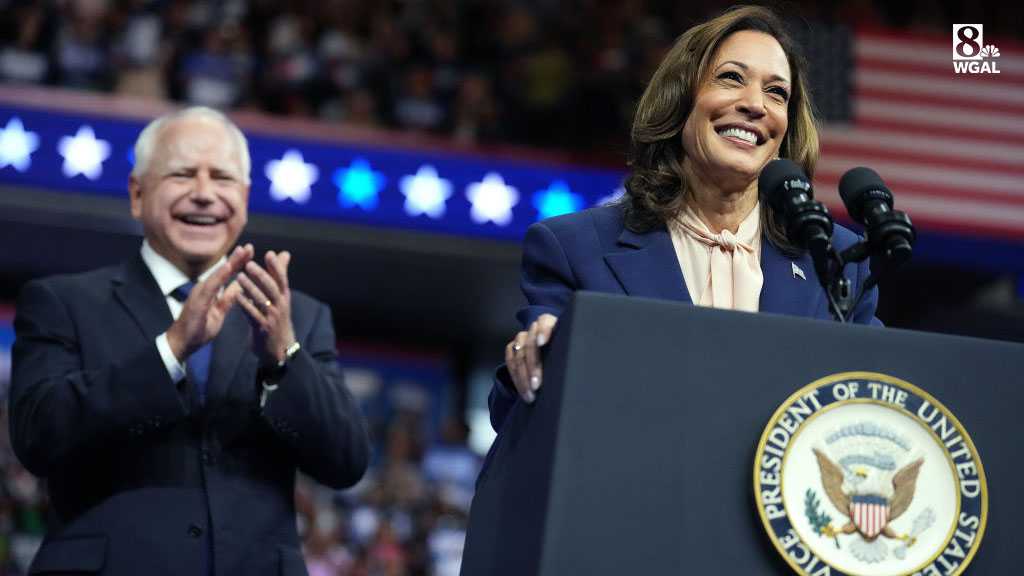 Harris and Walz to campaign together in Central Pennsylvania