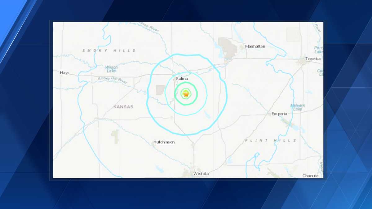 Earthquake rumbles under central Kansas