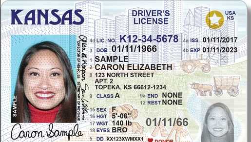 Kansas unveils new 'Real ID' drivers licenses, 3 years early