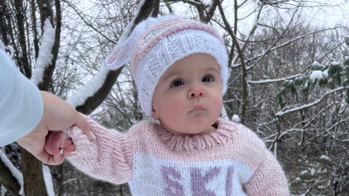 See Baltimore's first snow in 716 days in photos