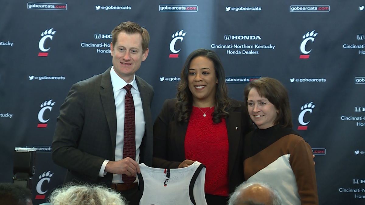 Former Bearcat Merriweather introduced as women's head basketball coach