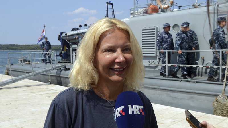 Woman rescued 10 hours after falling off cruise ship