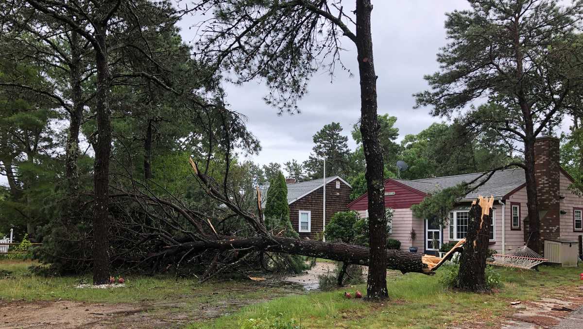 Photos: Tornadoes, severe storms tear through Cape Cod