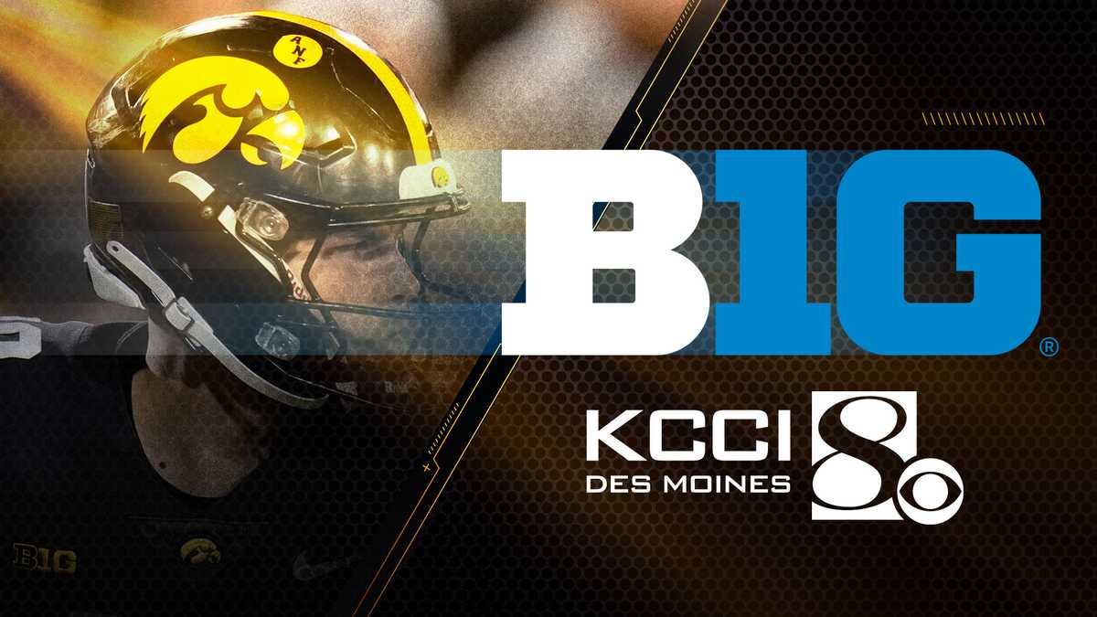 Cy-Hawk rivalry game, Big Ten matchups on KCCI's college football schedule