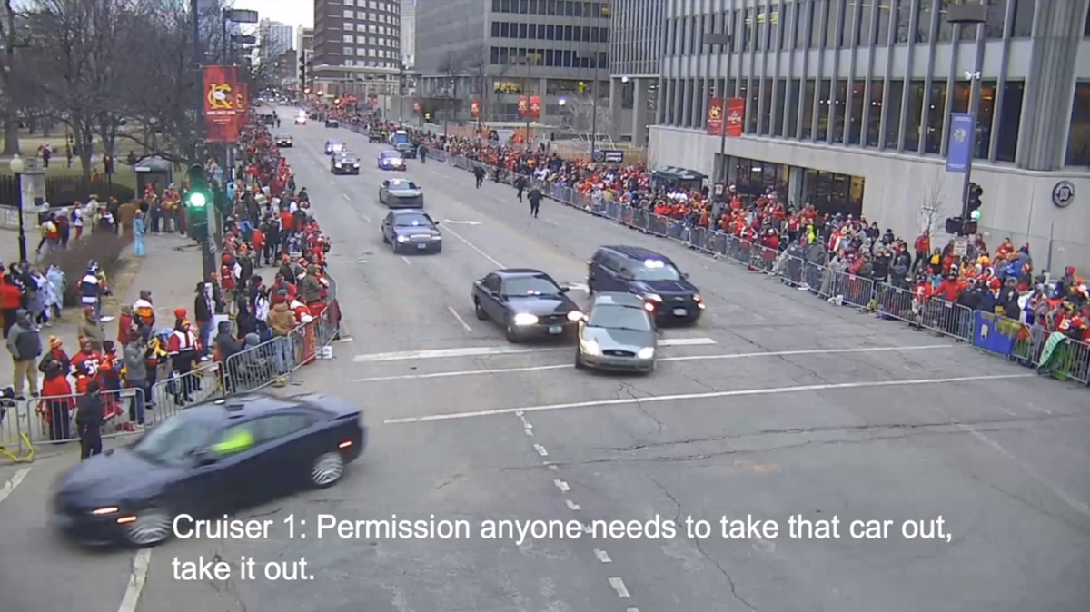KCPD video shows efforts by authorities to stop chase before Chiefs parade