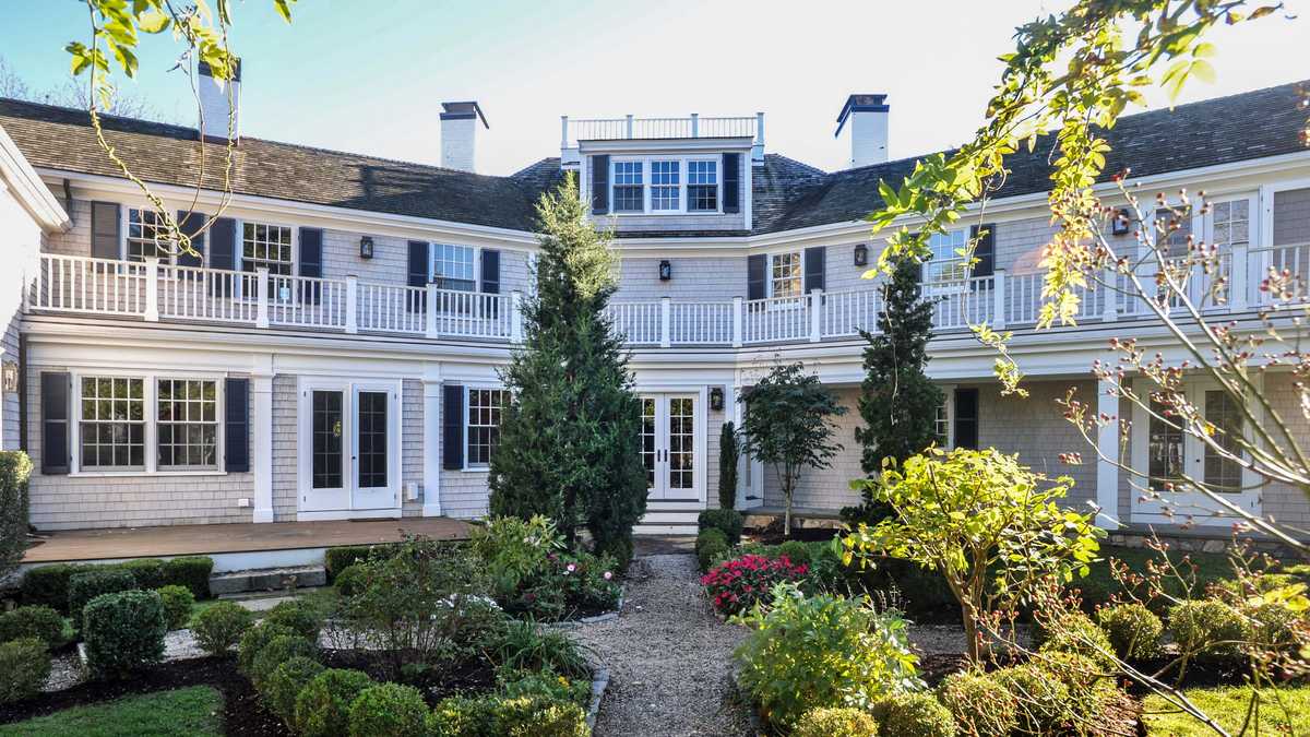 $2.49M landmark home has private beach