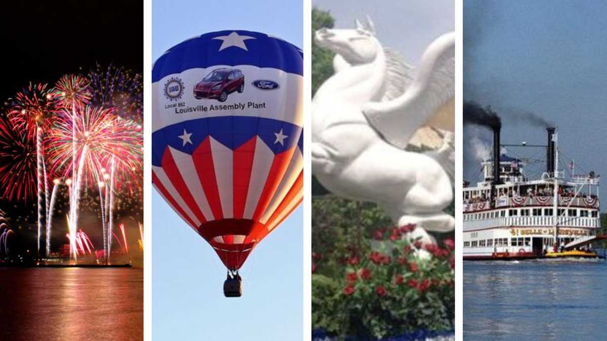 Interactive: 2024 Kentucky Derby Festival big events schedule