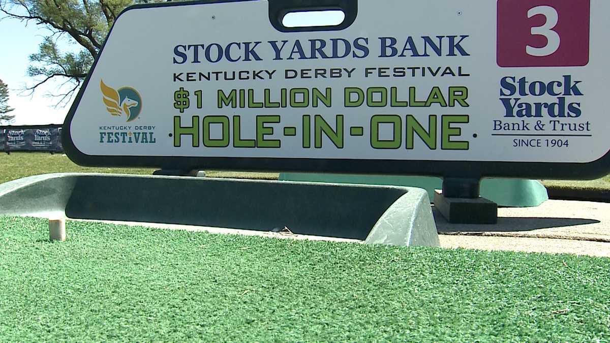 KY Derby Festival hole-in-one golf contest at Seneca golf course