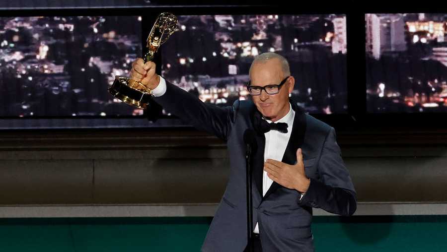 Pittsburgh-native Michael Keaton wins first Emmy for 'Dopesick'